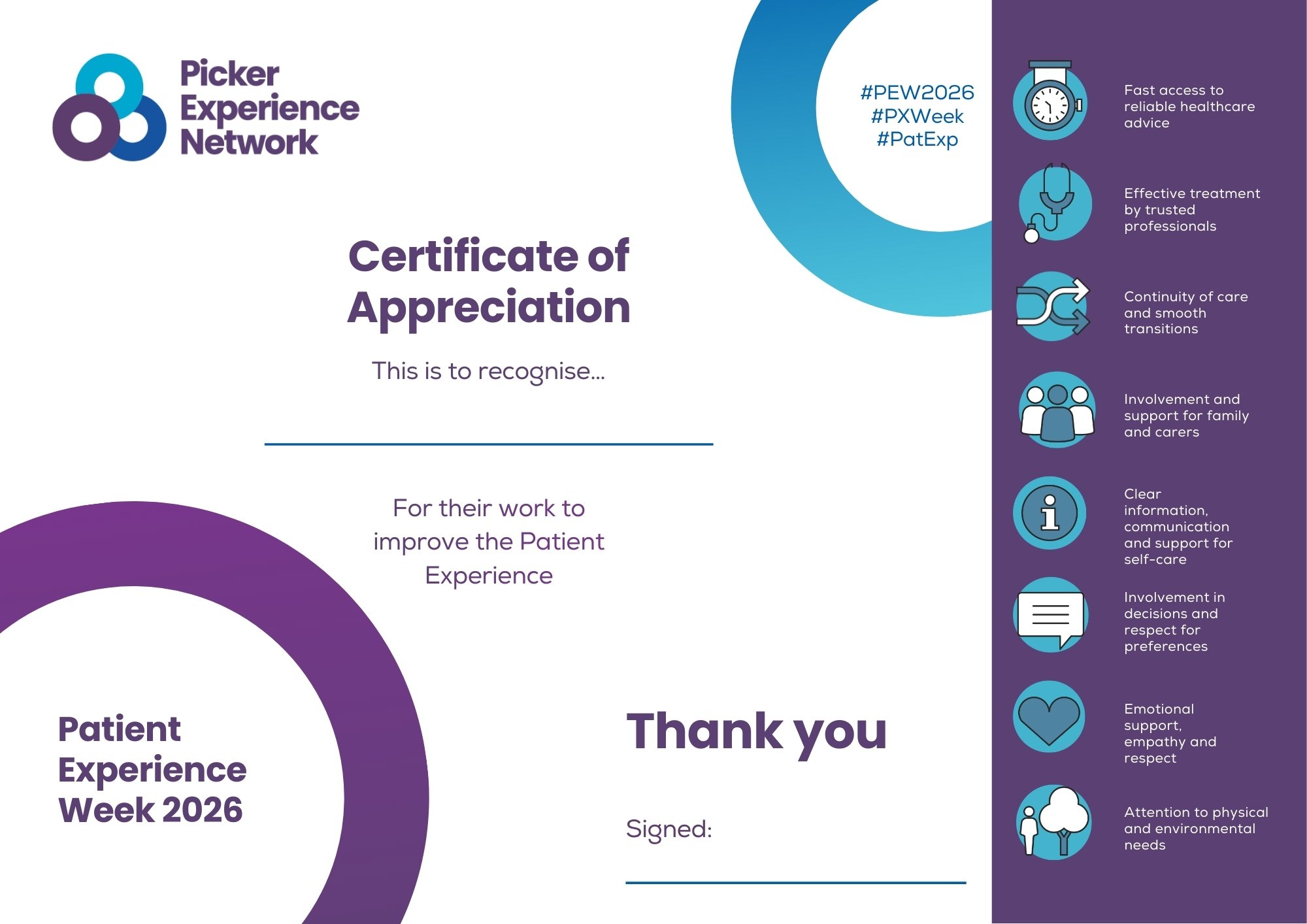 Patient Experience Week 2026